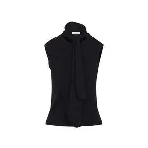 LEMAIRE Asymmetrical Vest - Black
