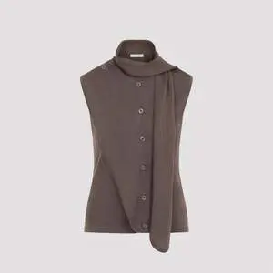 LEMAIRE Asymmetrical Vest - Multicolor