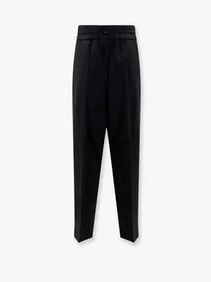 AMI Paris Ami Paris Men Virgin Wool Trousers Multicolor