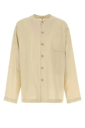 LEMAIRE Sand Jersey Shirt - Brown