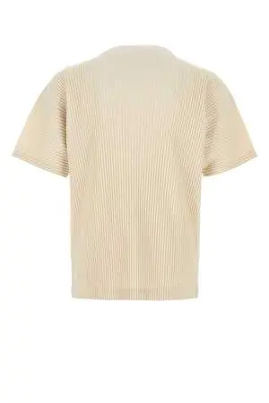 Issey Miyake Sand Polyester T-shirt