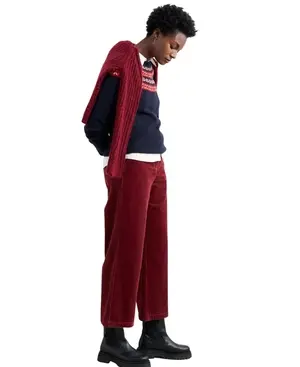 SEASALT CORNWALL Asphodel Cord Wide-leg Trousers