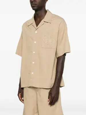 Loewe Anagram Cotton Shirt - Multicolor