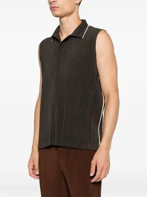 Issey Miyake Pleated Vest - Multicolor