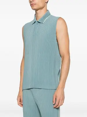 Issey Miyake Pleated Vest - Multicolor