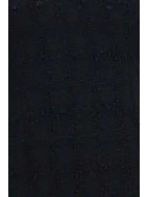 Alessandra Rich Checked Bouclé Tweed Mni Dress With Bows