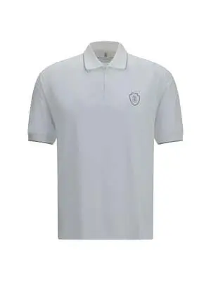 Brunello Cucinelli Polo With Crest