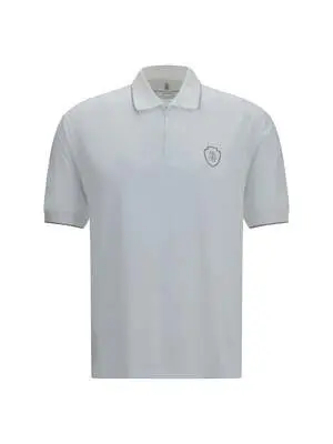 Brunello Cucinelli Polo With Crest