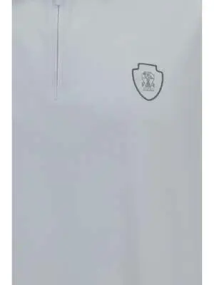 Brunello Cucinelli Polo With Crest