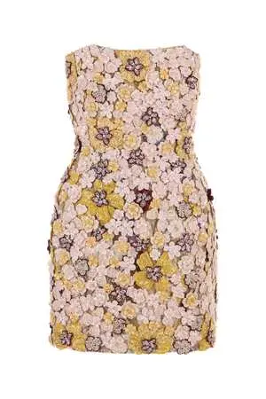 Costarellos Embellished Tulle Sirra Mini Dress - Multicolor