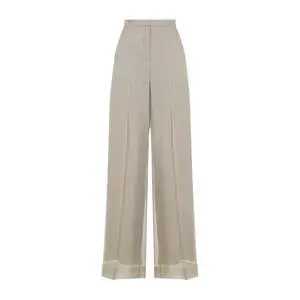 Max Mara Olivi Organza Pants - Multicolor
