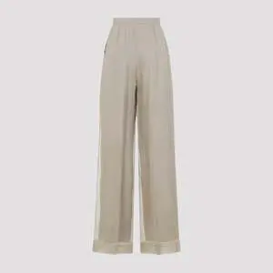 Max Mara Olivi Organza Pants - Multicolor