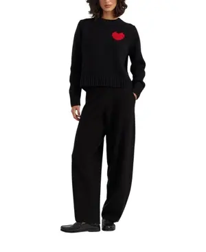 Chinti & Parker Merino Heart Sweater