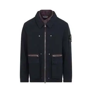 Stone Island Field Jacket - Blue