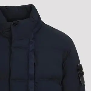 Stone Island Down Jacket - Blue