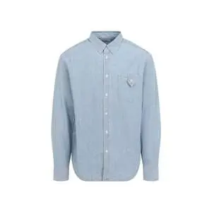 Celine Loose Cotton Shirt - Blue