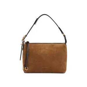 Etro Hobo Suede Shoulder Bag - Brown