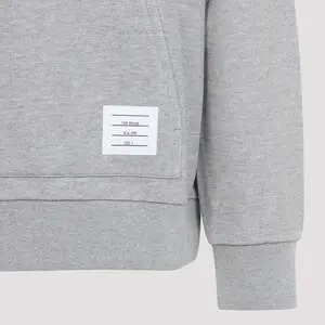 Thom Browne Funnel Neck Pullover - Gray