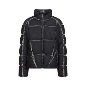Off-White Bookish Racing Puffer - Black