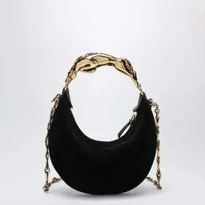 Chloé Suede Hobo Bag With Sculptural Handle