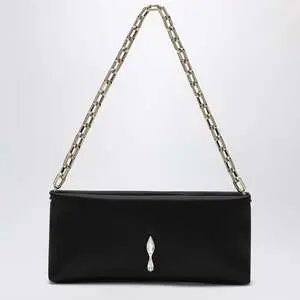 CHRISTIAN LOUBOUTIN Maykimay Clutch Bag In Neoprene - Black