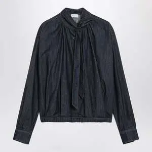 Dries Van Noten Dark Indigo Denim Shirt - Blue