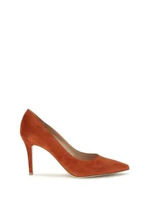 GIANVITO ROSSI Suede Pumps - Red