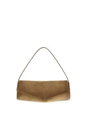 JIL SANDER Jil Sander Women Kante Suede Shoulder Bag Brown
