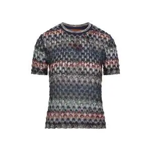 Missoni Short Sleeve Crewneck - Multicolor