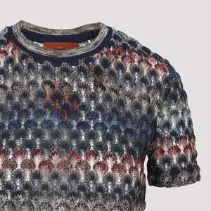 Missoni Short Sleeve Crewneck - Multicolor