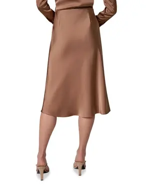 Donna Karan New York Bias Midi Skirt