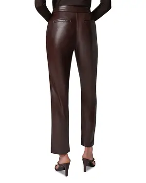 Donna Karan New York Faux Leather Slim Pants