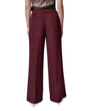 Donna Karan New York High Waist Wide Leg Pants