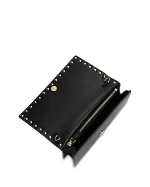 Valentino Garavani Rockstud Leather Crossbody Wallet