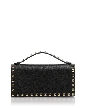 Valentino Garavani Rockstud Leather Crossbody Wallet