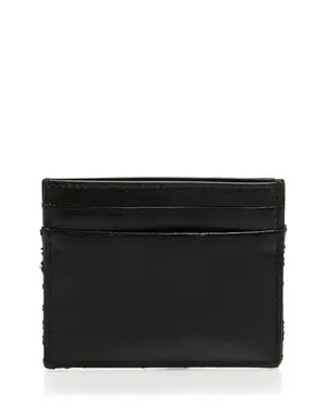 Valentino Garavani Vlogo Quilted Leather Card Case