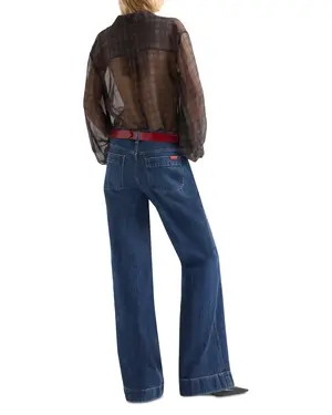 7 For All Mankind Modern Dojo High Rise Flare Jeans