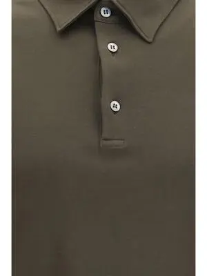 Loro Piana Tremezzo Cotton Polo - Green