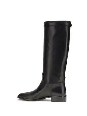 Prada High Leather Boots - Black