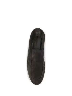 Bottega Veneta Dawson Suede Loafers - Brown