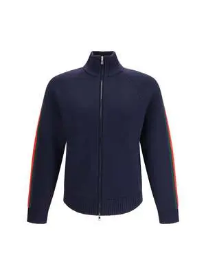 Gucci Zip-up Jacket - Blue