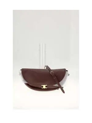 Celine Small Halfmoon Soft Triomphe - Multicolor