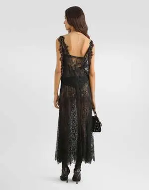 Dolce & Gabbana Chantilly Lace Slip Dress