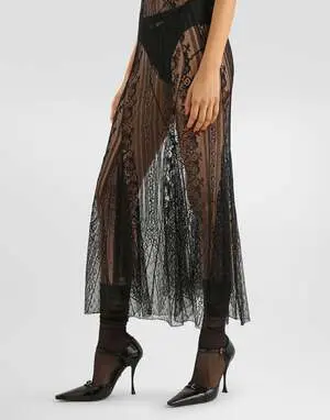 Dolce & Gabbana Chantilly Lace Slip Dress