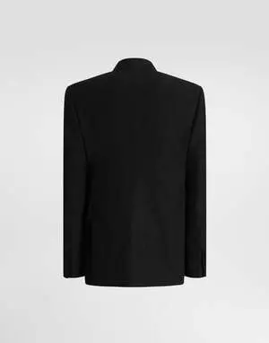 Dolce & Gabbana Sinatra Double-breasted Jacket In Wool Jacquard