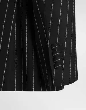 Dolce & Gabbana Double-breasted Pinstripe Jacket