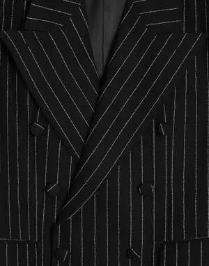 Dolce & Gabbana Double-breasted Pinstripe Jacket