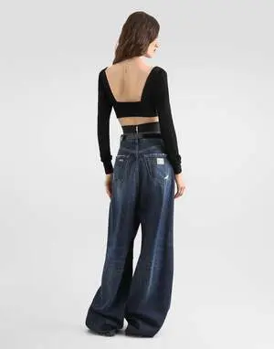 Dolce & Gabbana Satin Bustier Top
