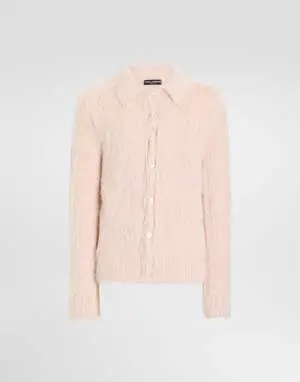 Dolce & Gabbana Mohair-effect Shirt - Brown