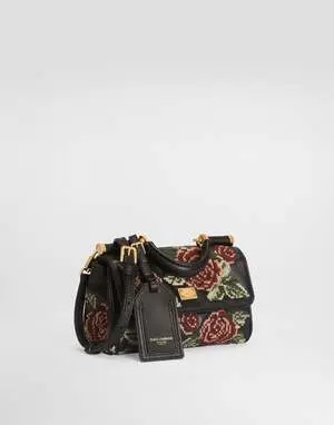 Dolce & Gabbana Mini My Sicily Handbag With Fine Stitch Embroidery - Multicolor